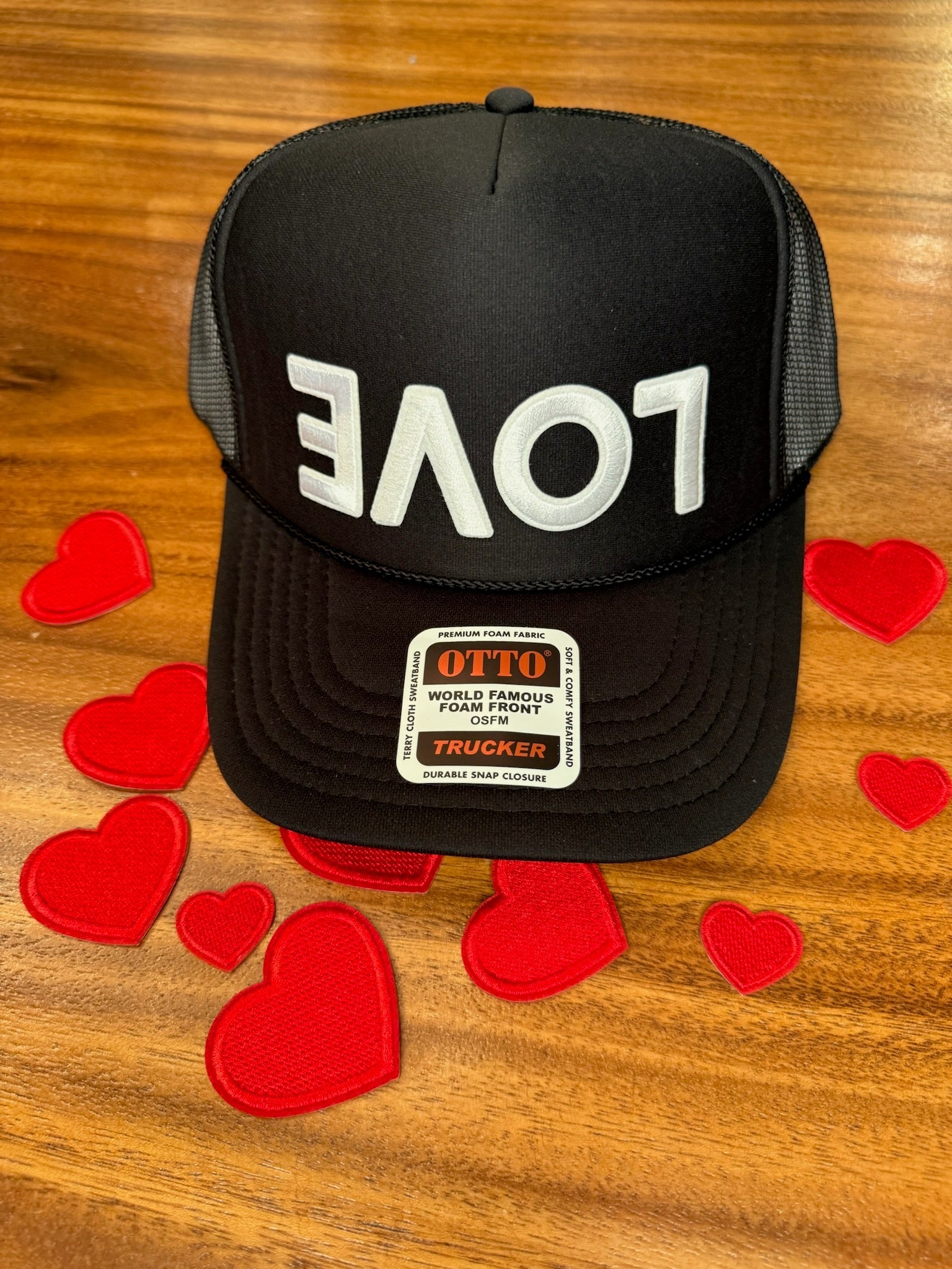 "EVOL" (Love inverted) Otto Trucker Hat – Kappy Co